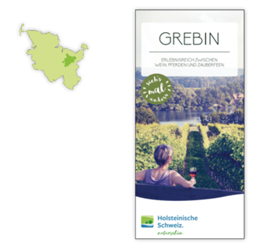 Prospekte und Gastgeberverzeichnis von der Holsteinischen Schweiz